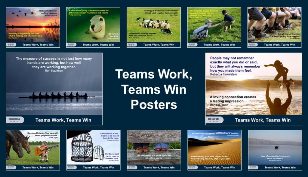 Motivate Your Team to Work (and Win) Together - Ron Kaufman