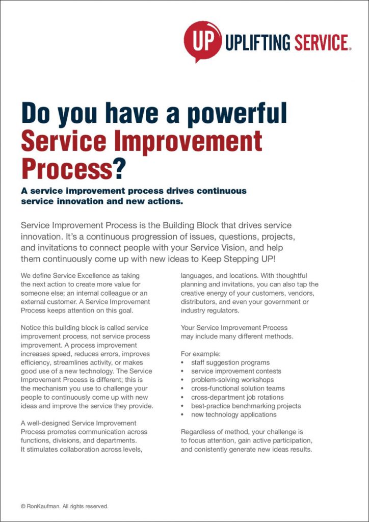 Complimentary Assessments to Evaluate Your Current Service Culture